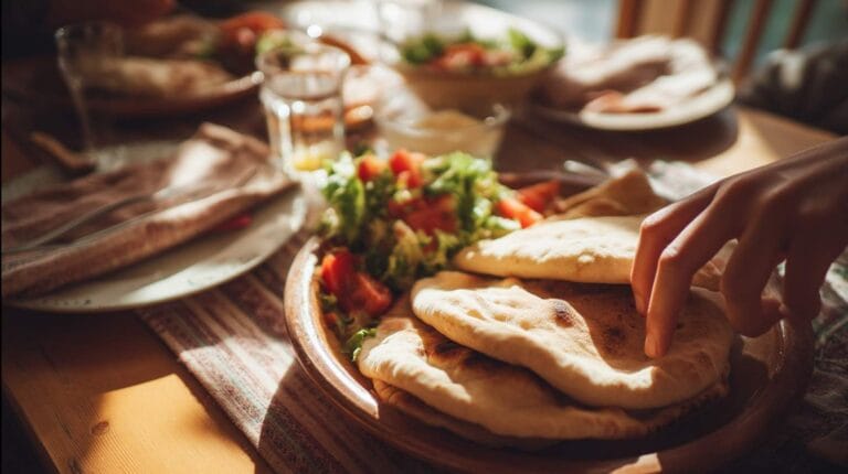 Authentic Lebanese Pita Bread Recipe – Fluffy Homemade